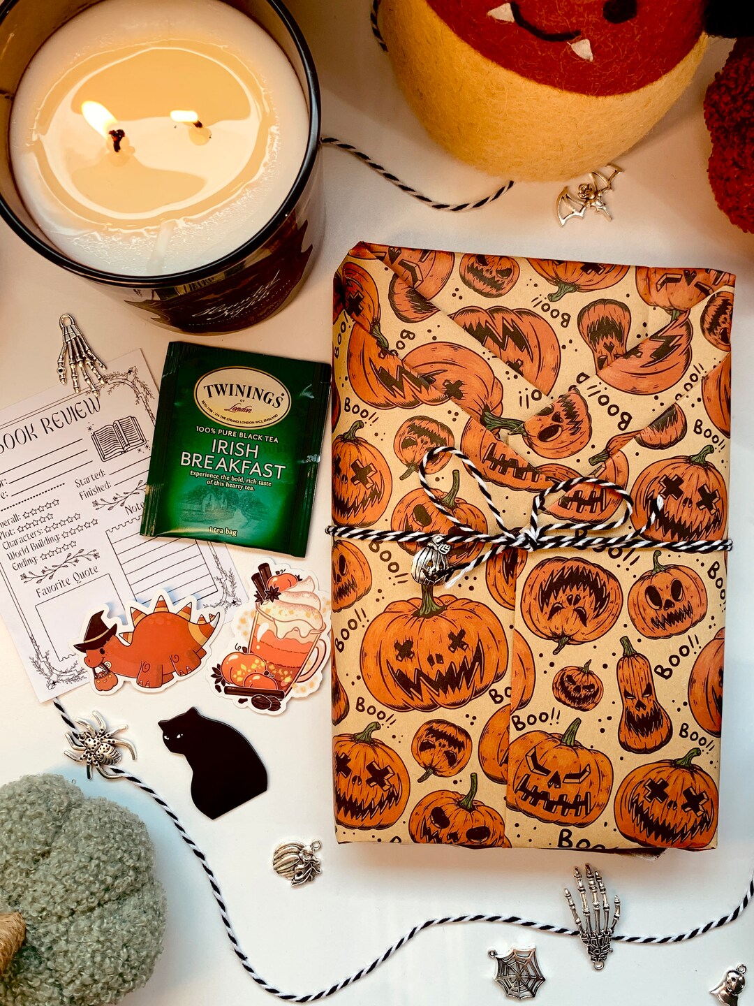 Halloween Blind Date With A Book Spooky Blind Book Date - Etsy