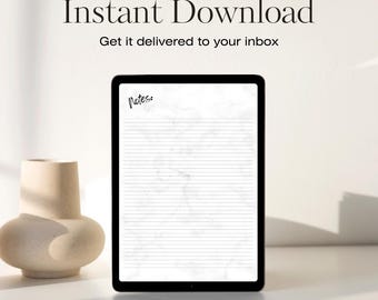 Printable Meeting Notes, Digital Download Notes, Minimal Notes Design ...