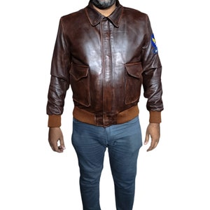 Chris Redfield Resident Evil Made in Heaven Bomber A2 Flight Brown ...