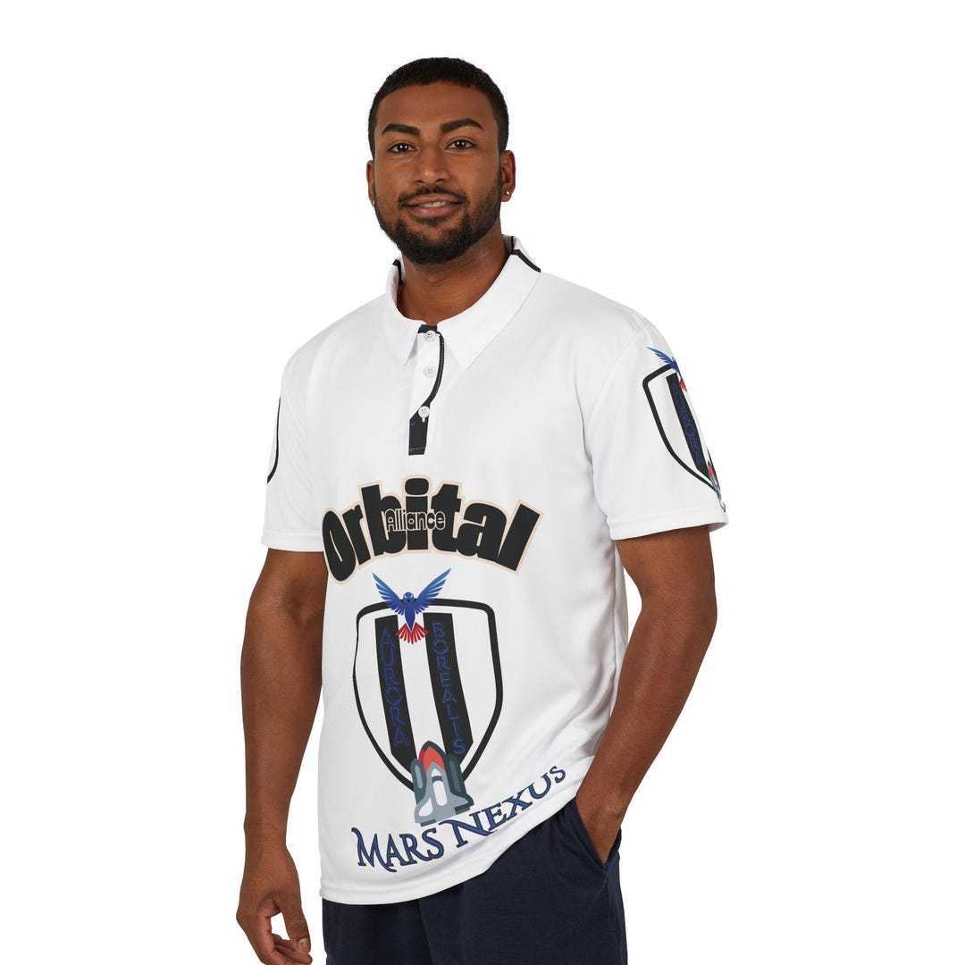 Mars Nexus Unisex Polo Shirt Space Exploration Tee, Red Planet Lover ...