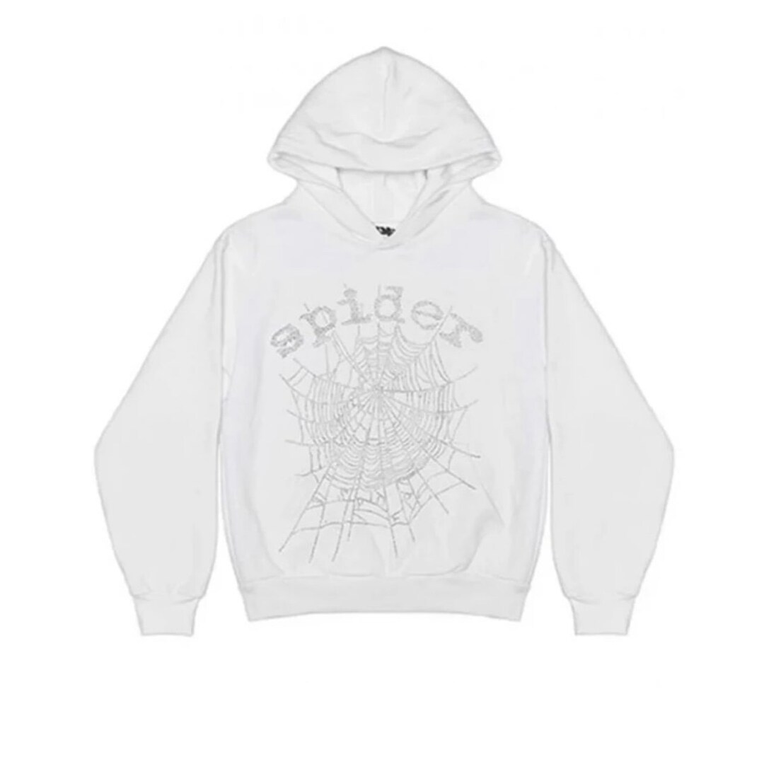 Sp5der Hoodie white - Etsy