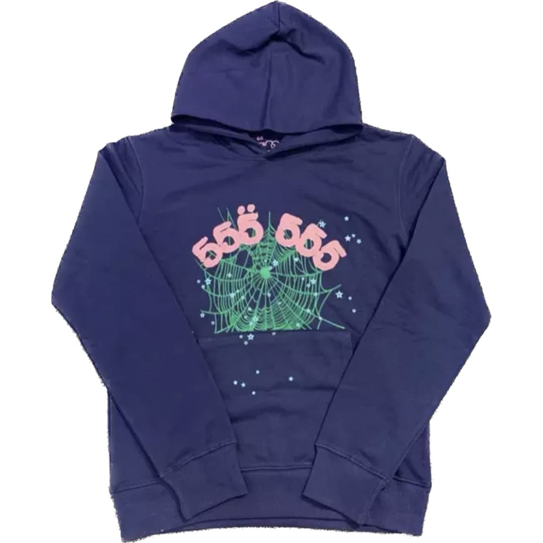 Sp5der navy Sweatsuit - Etsy