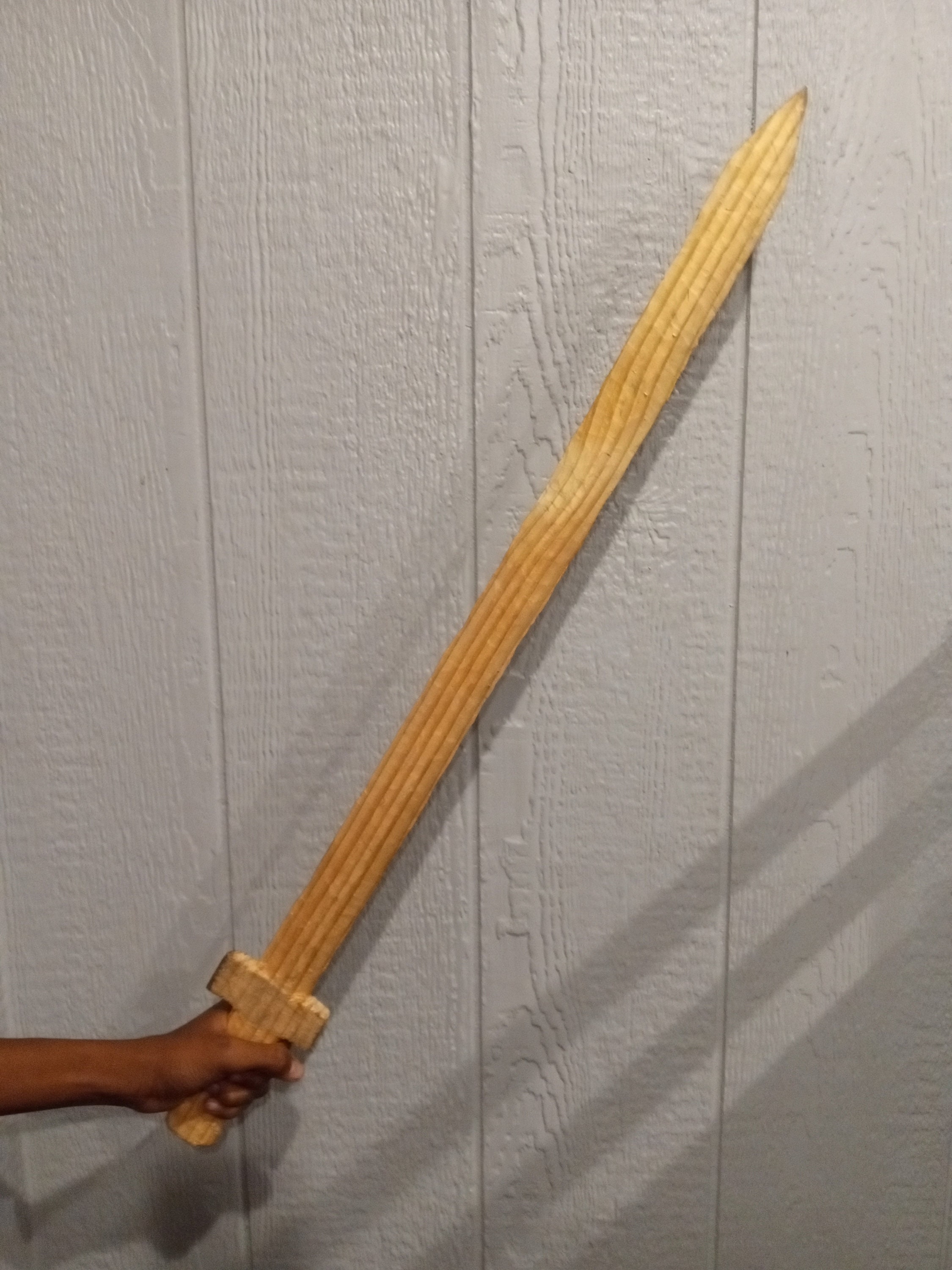 2 1/2 Foot Hand Carved Sword - Etsy