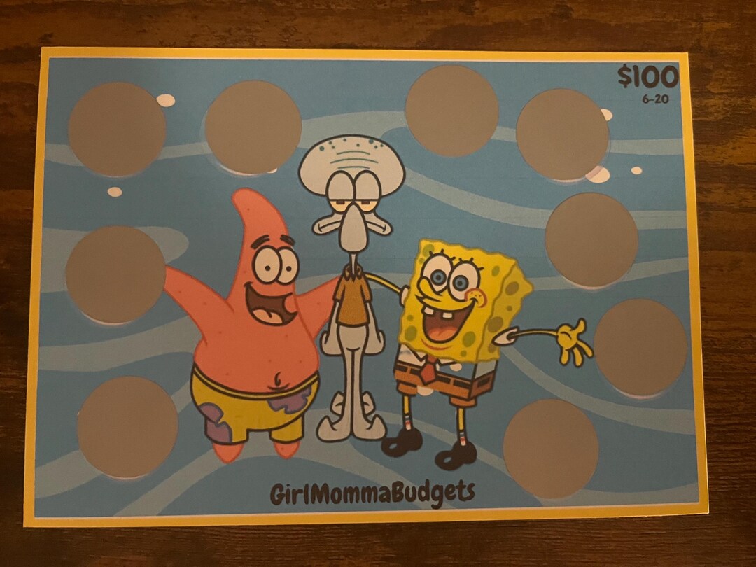 Spongebob Scratcher - Etsy