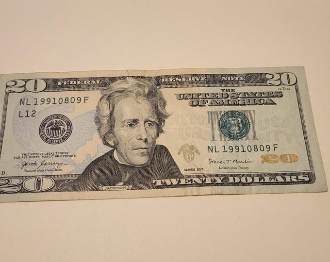1934 20 Dollar Bill Choose by Grade Random Series 1934 Twenty Dollar ...
