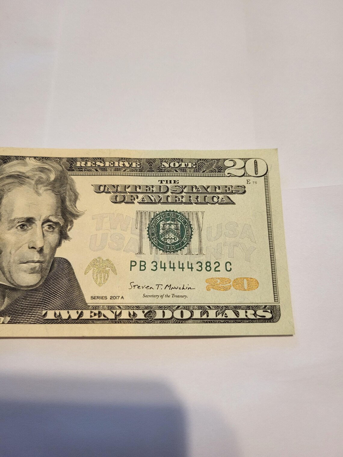 2017 1 20 Dollar Note Bill 6 Digit Radar & Solid 4 Digits - Etsy