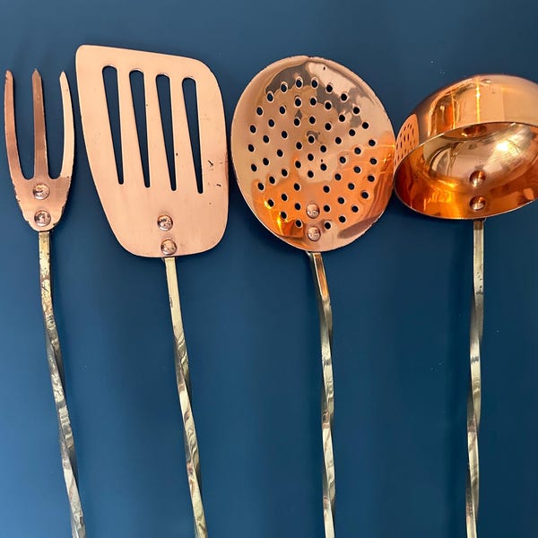 Copper Spatula - Etsy
