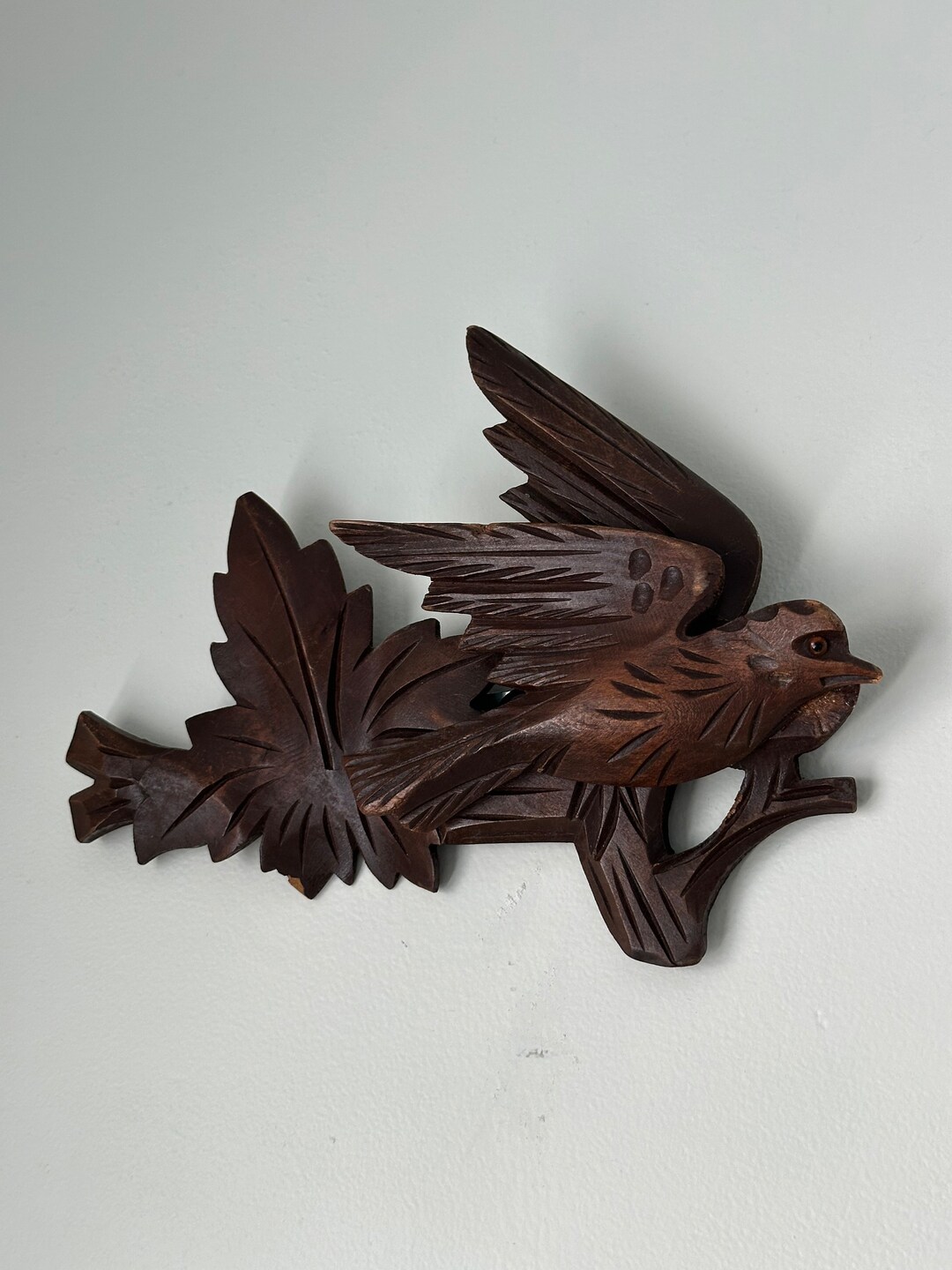 Vintage Cuckoo Clock Bird Topper Germany - Etsy