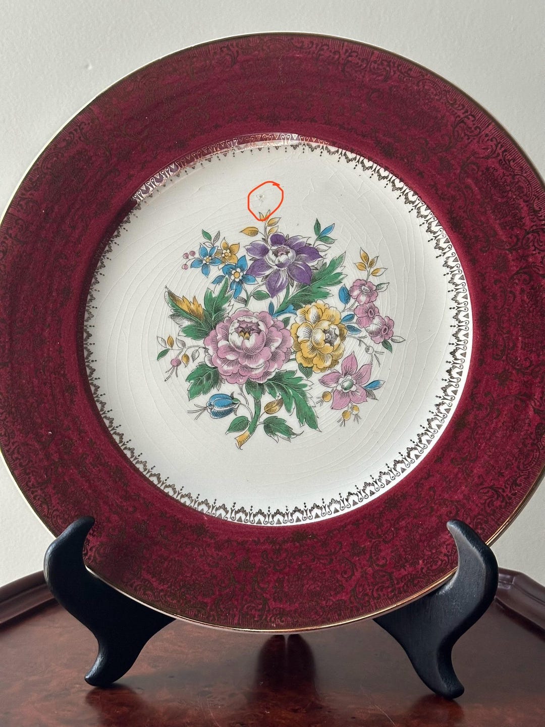 Vintage Collectible Plates Different Sizes Sold Separately - Etsy