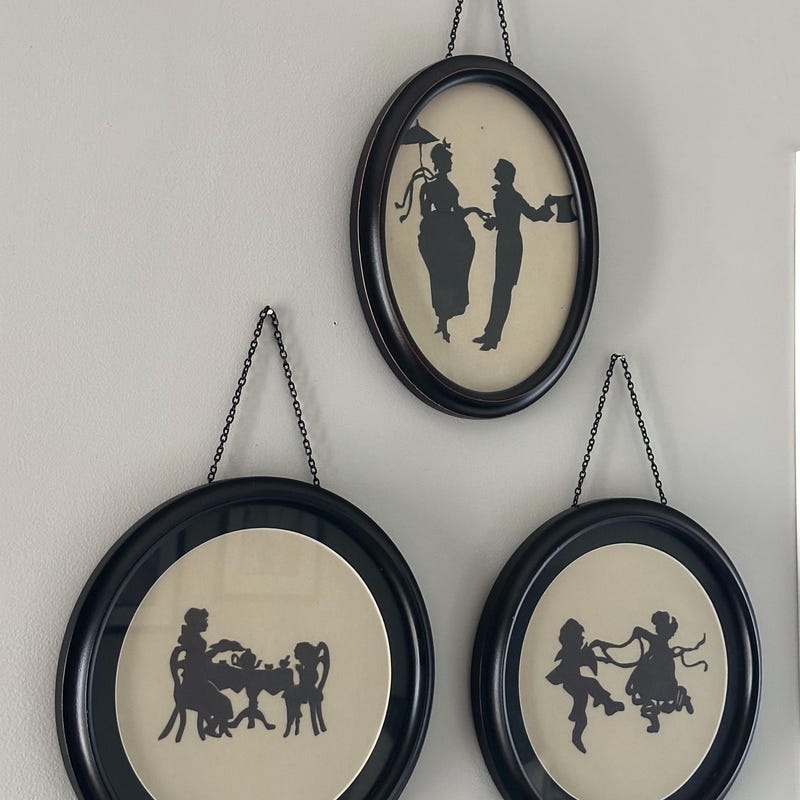 Vintage Silhouette - Etsy