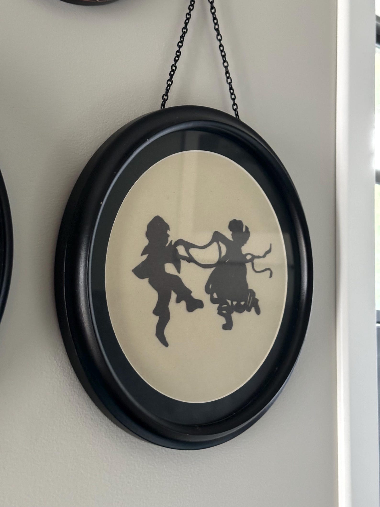 Vintage Silhouette Art Prints in Frames - Sold Separately - Etsy