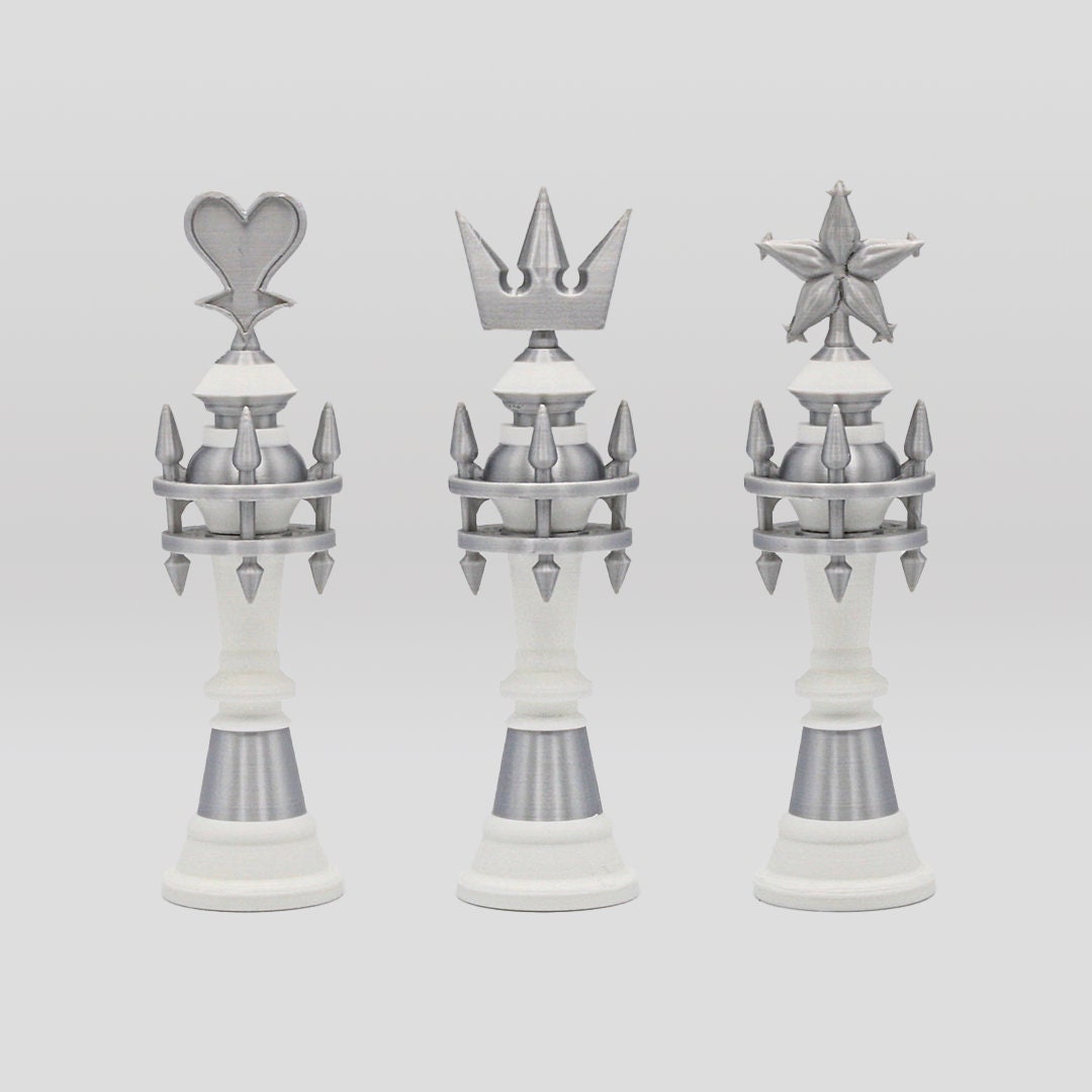 KH3 Chess - Destiny Trio Pieces - Sora, Riku, Kairi - Etsy
