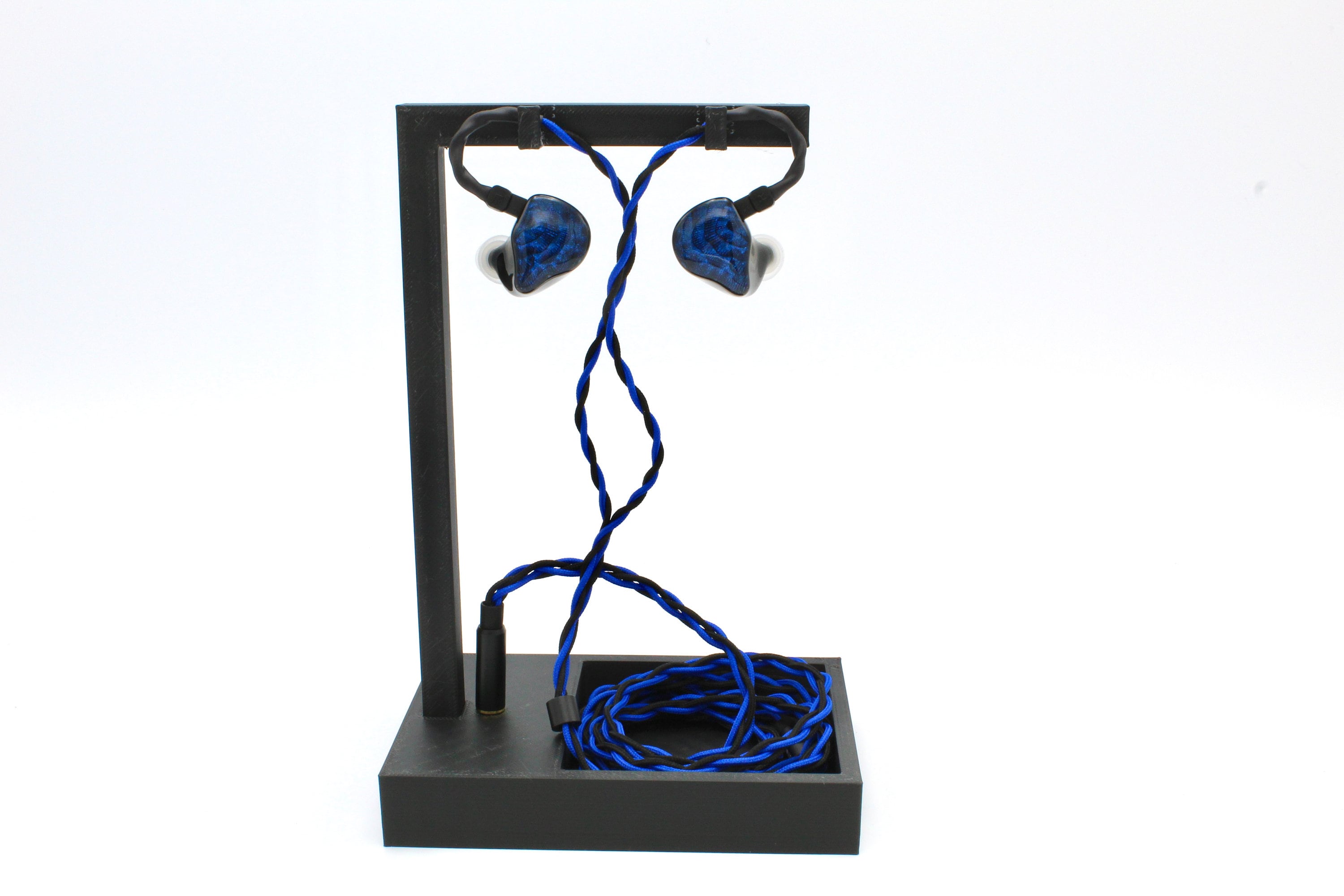 Low-poly Minimalist IEM Desktop Stand Earphone Display & Versatile Plug ...