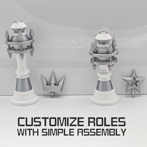KH3 Chess - Kingdom Hearts 3 Inspired Chess Set - Etsy