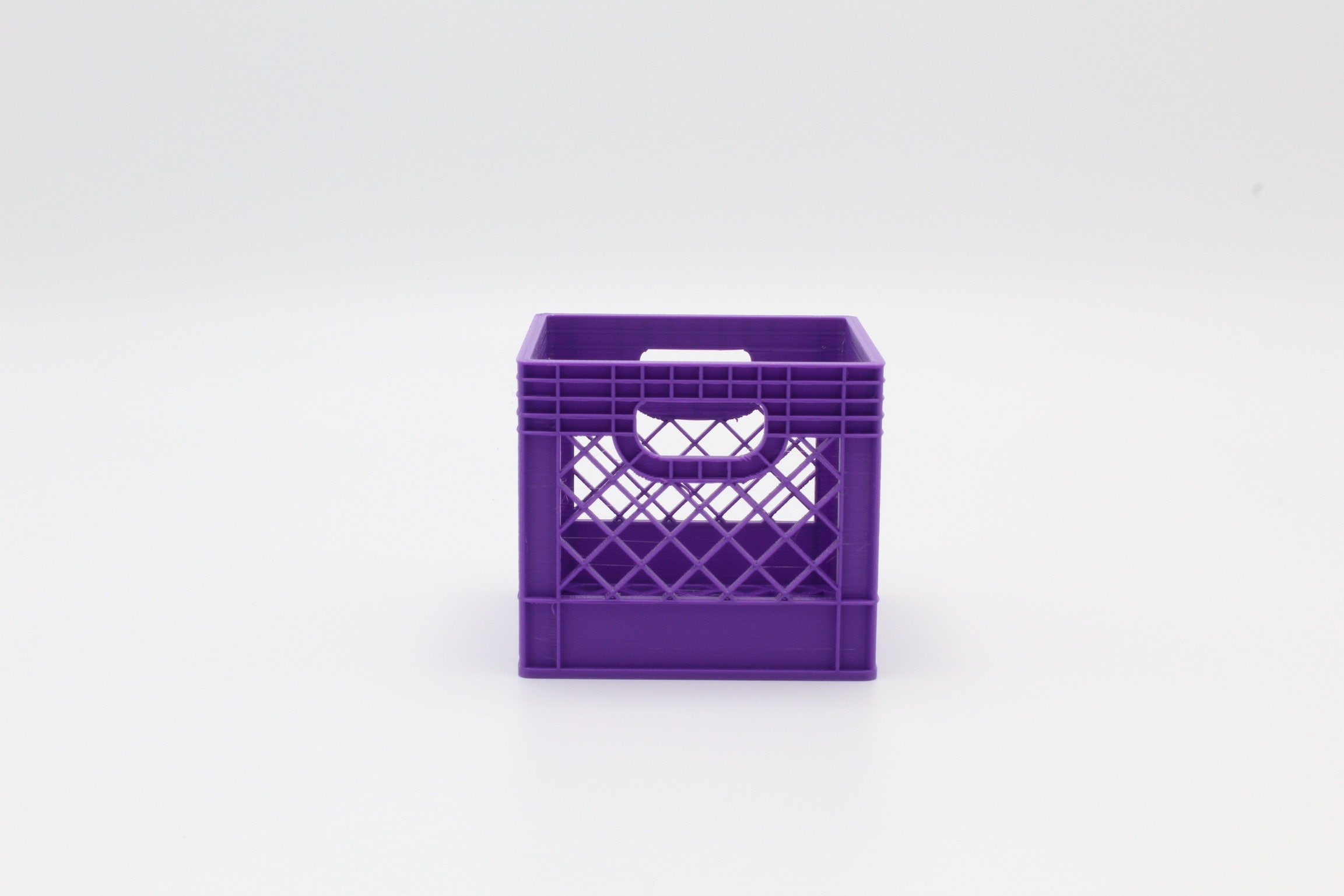Mini Milk Crate Cute Aesthetic Desk Décor Customizable - Etsy
