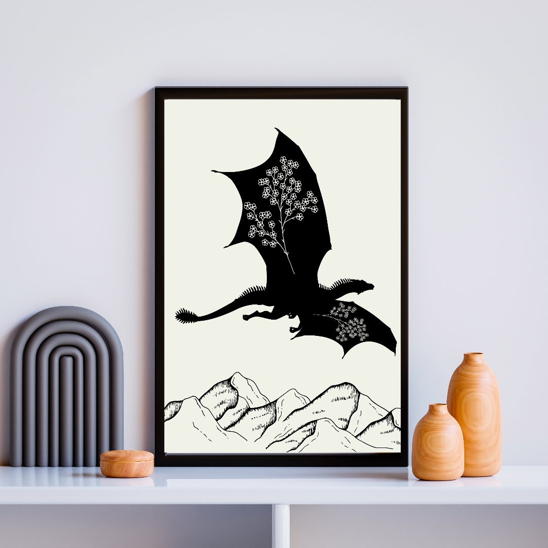 Throne of Glass Inspired Abraxos Digital Art Print - Etsy