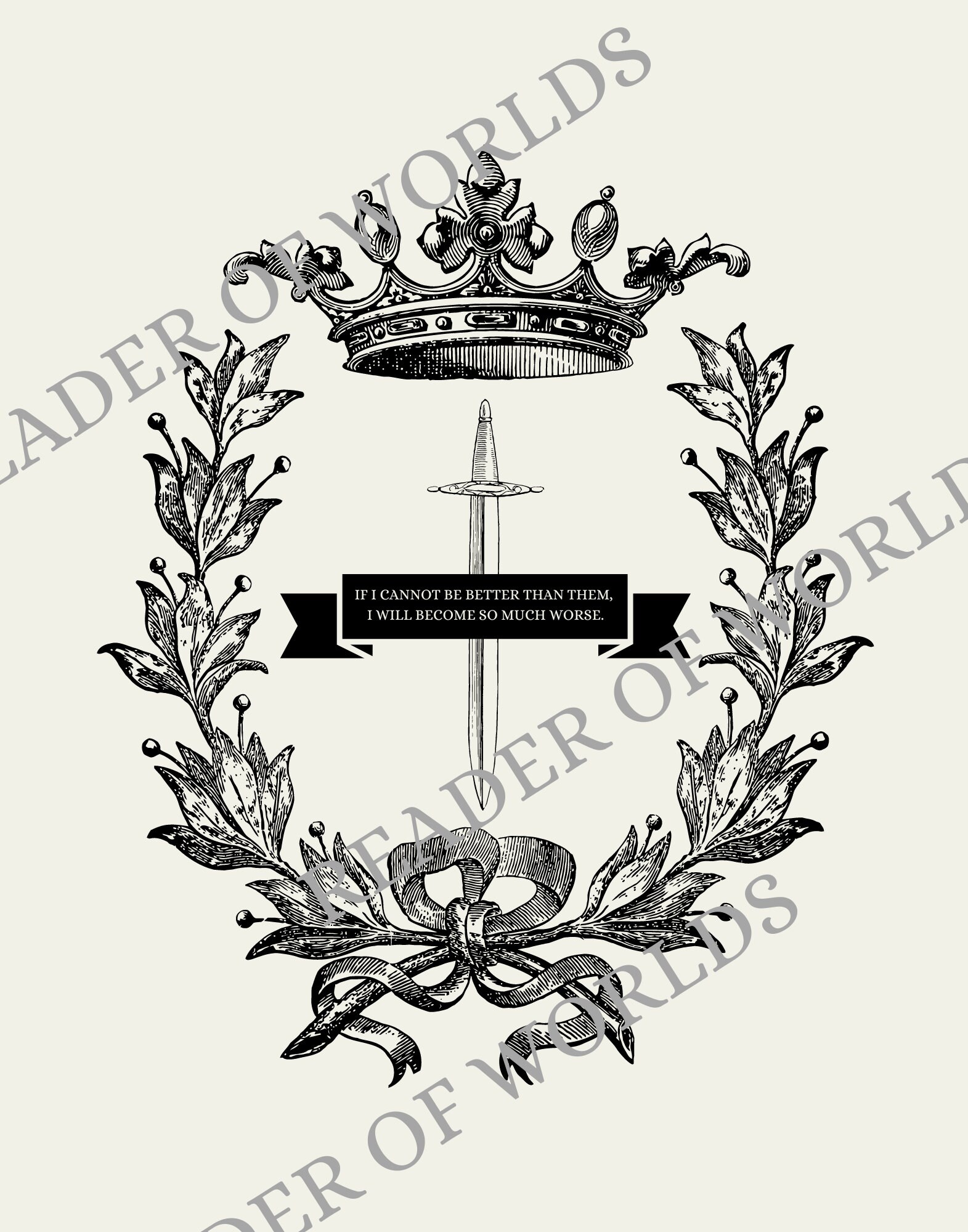 The Cruel Prince Inspired Digital Art Print - Etsy