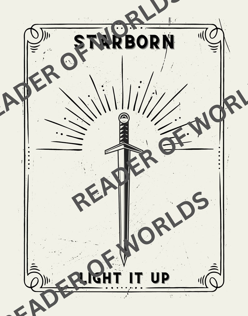 Crescent City Starborn Inspired Digital Art - Etsy