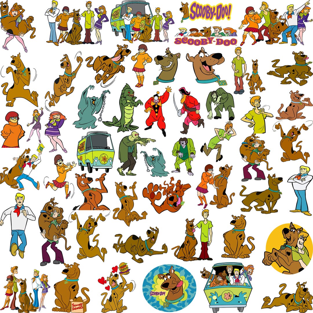 Scooby Doo Files, Scooby Doo Svg, Scooby Doo Cricut, Vector, Scooby Doo ...