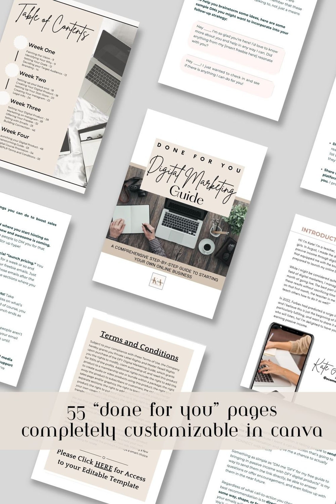 STARTER PACK Digital Marketing Bundle of 4 Ebooks W/master Resell ...