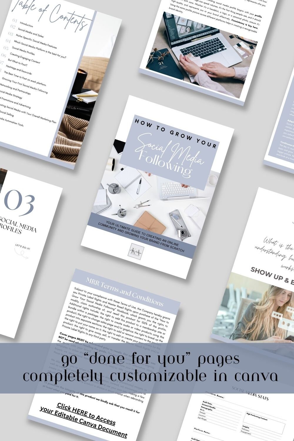 STARTER PACK Digital Marketing Bundle of 4 Ebooks W/master Resell ...