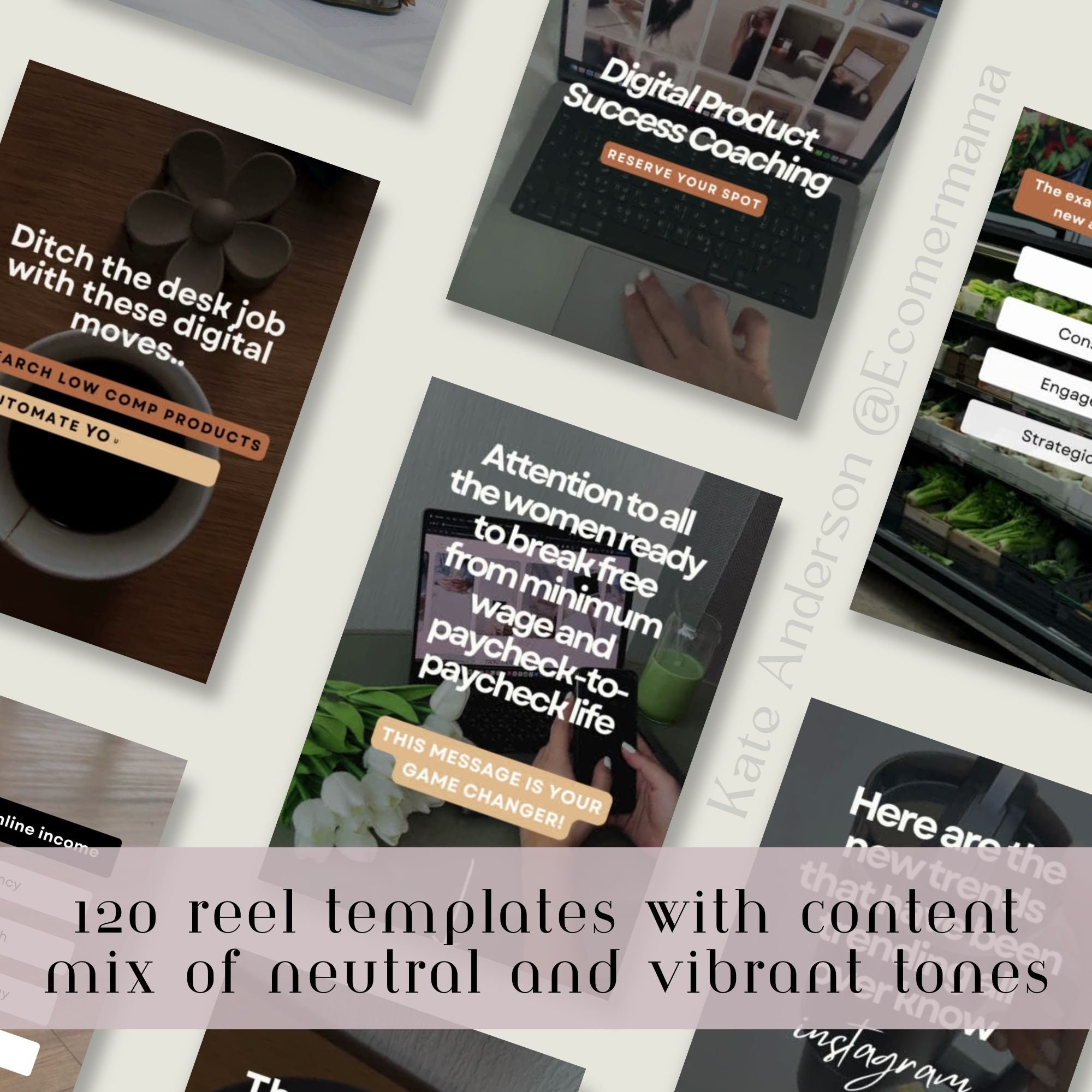 185 Faceless Reels and Posts With Content for Digital Marketers W ...