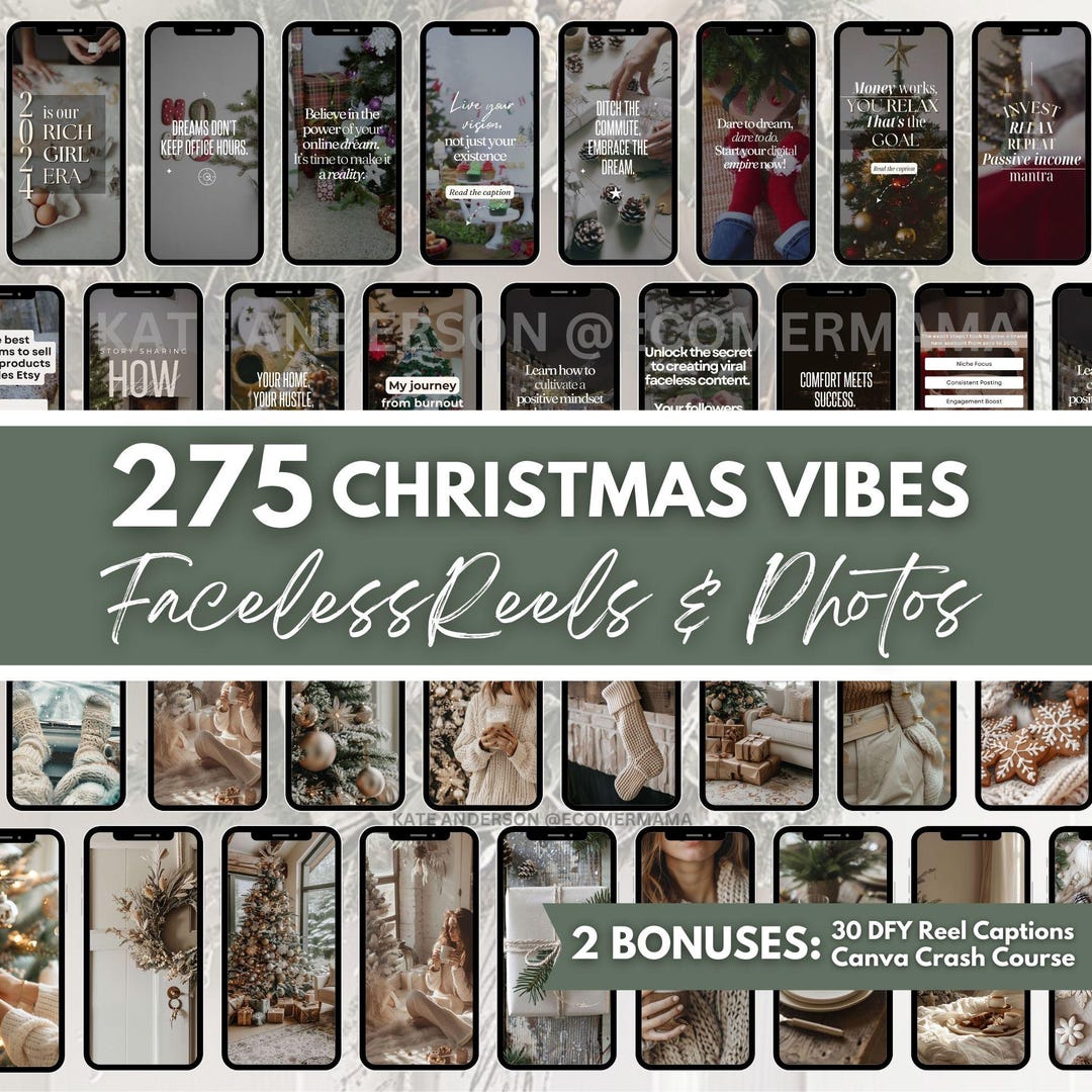 275+ Cozy Christmas Vibes Stock Image and DFY Reels Collection With ...