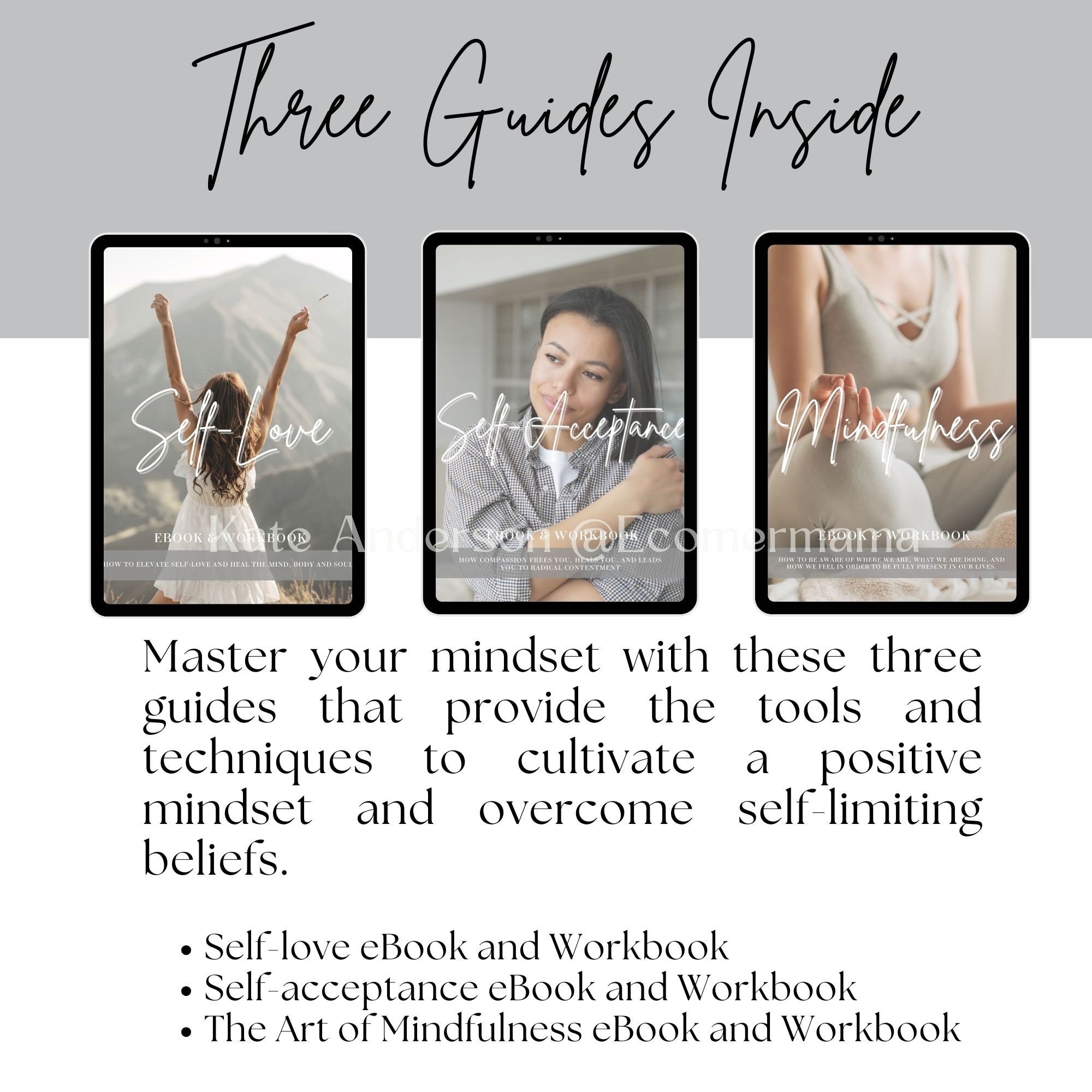 The Empowerment Bundle: 3 Personal Growth Guides & Workbooks W/master ...