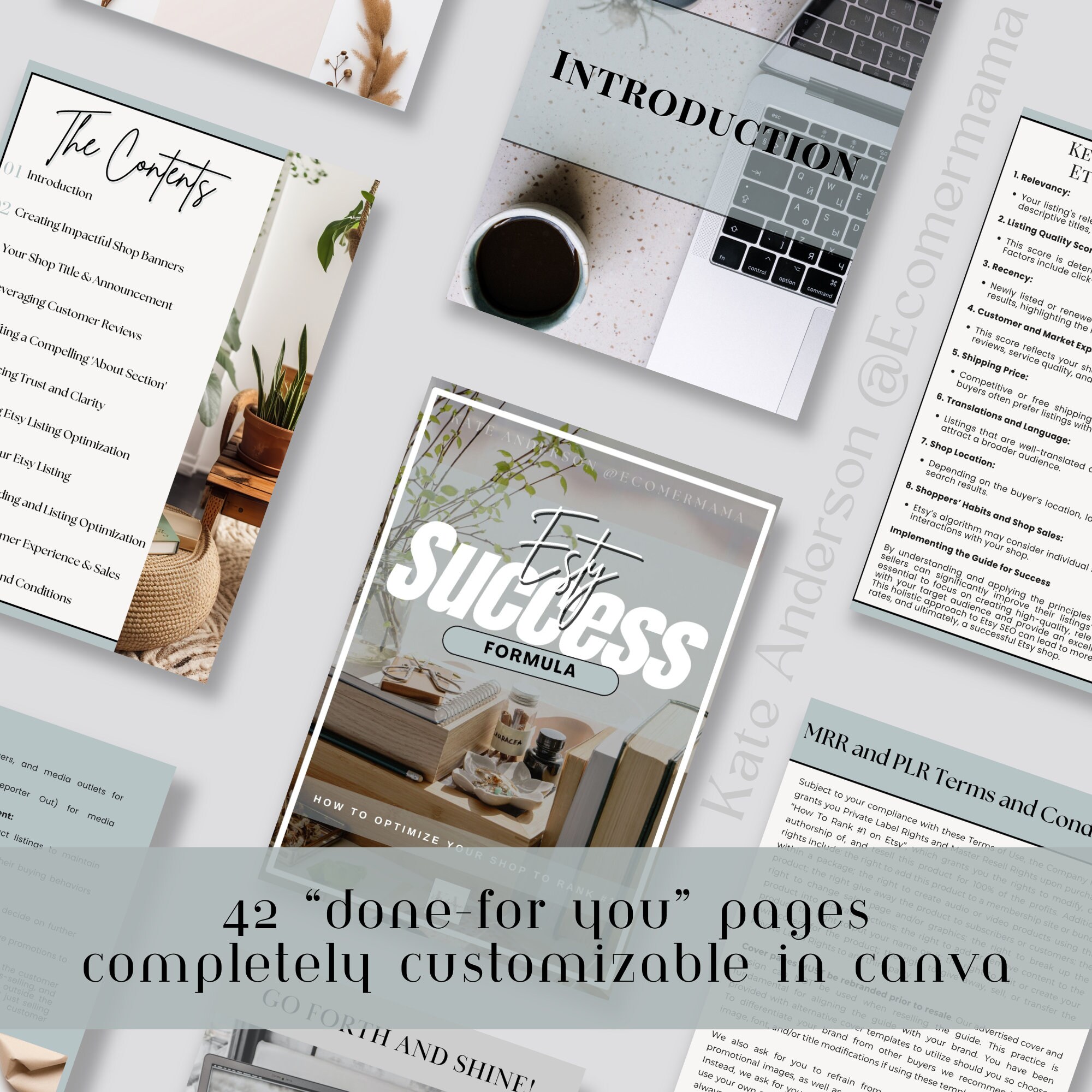 Etsy Success Formula Ebook/guide With Master Resell Rights (MRR) and ...