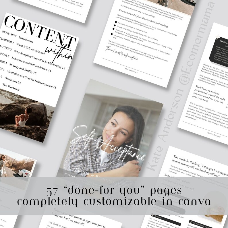 The Empowerment Bundle: 3 Personal Growth Guides & Workbooks W/master ...