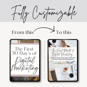 The First Month of Digital Marketing: A Guide on Niches, Content Ideas ...