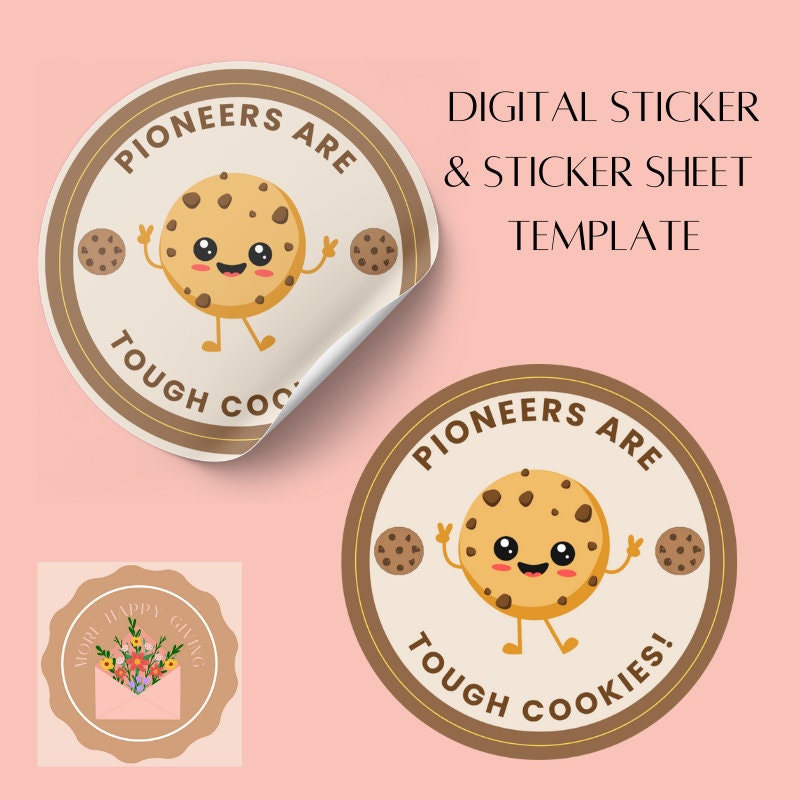 Pioneers Are Tough Cookies Sticker | JW Gifts (digital Download) - Etsy