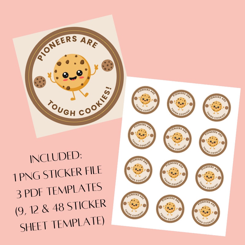 Pioneers Are Tough Cookies Sticker | JW Gifts (digital Download) - Etsy