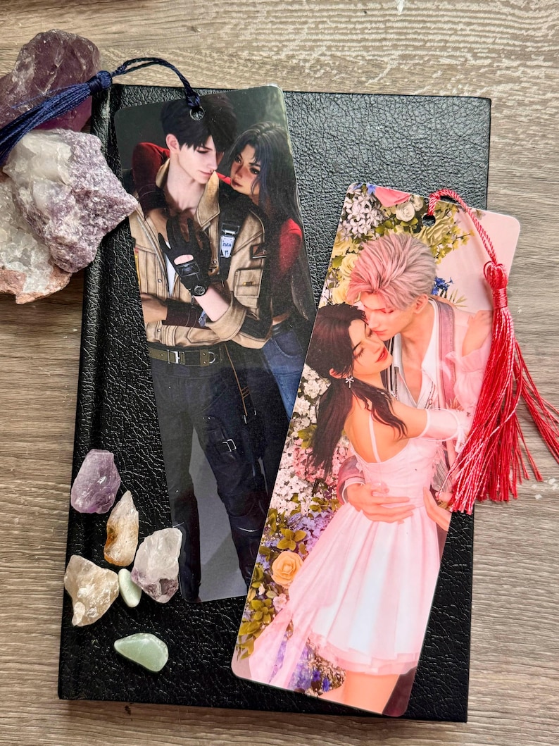 Love and Deepspace: Sylus and Caleb Bookmarks - Etsy