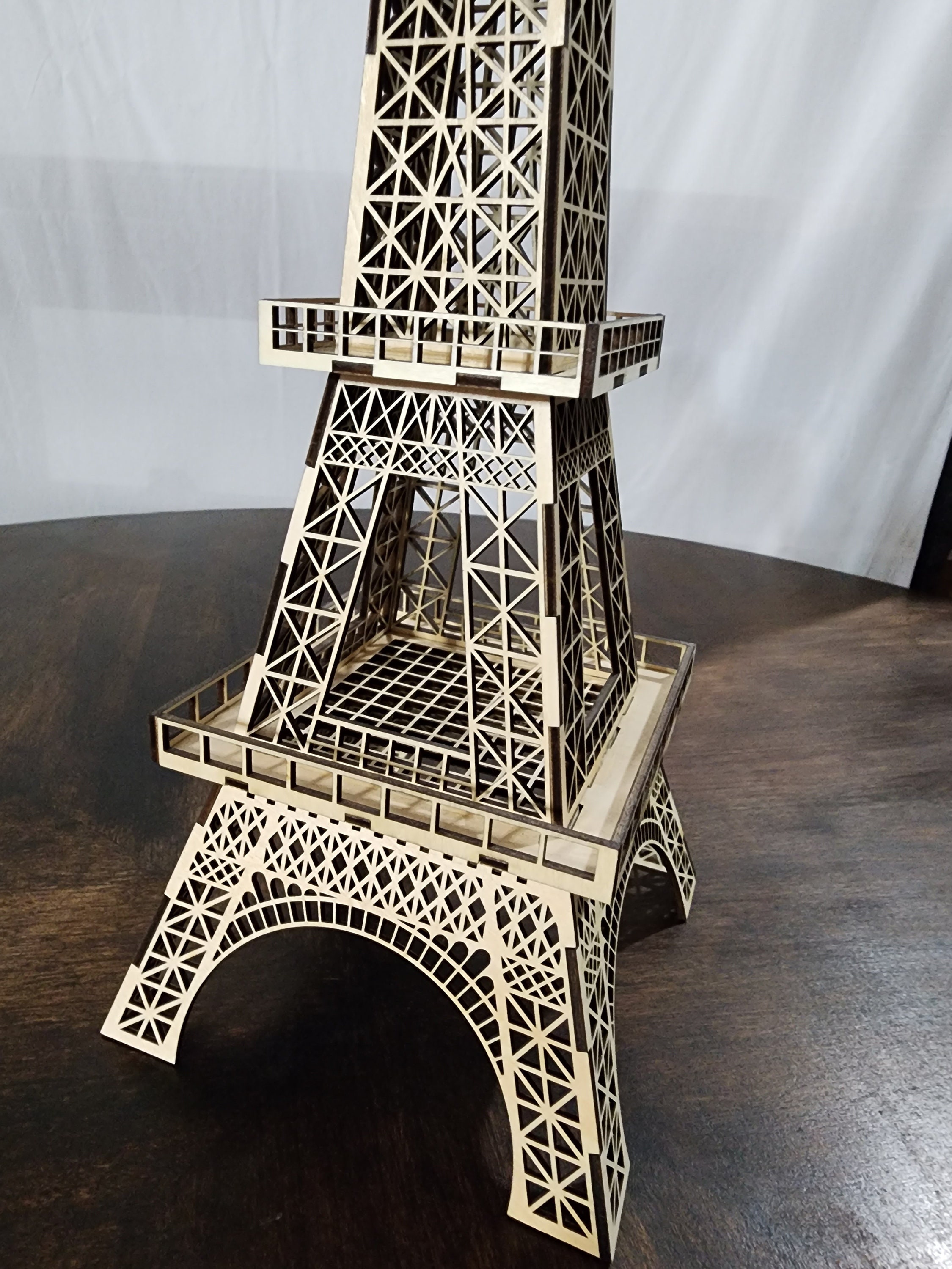 Model Eiffel Tower- Build Your Own Kit. - Etsy
