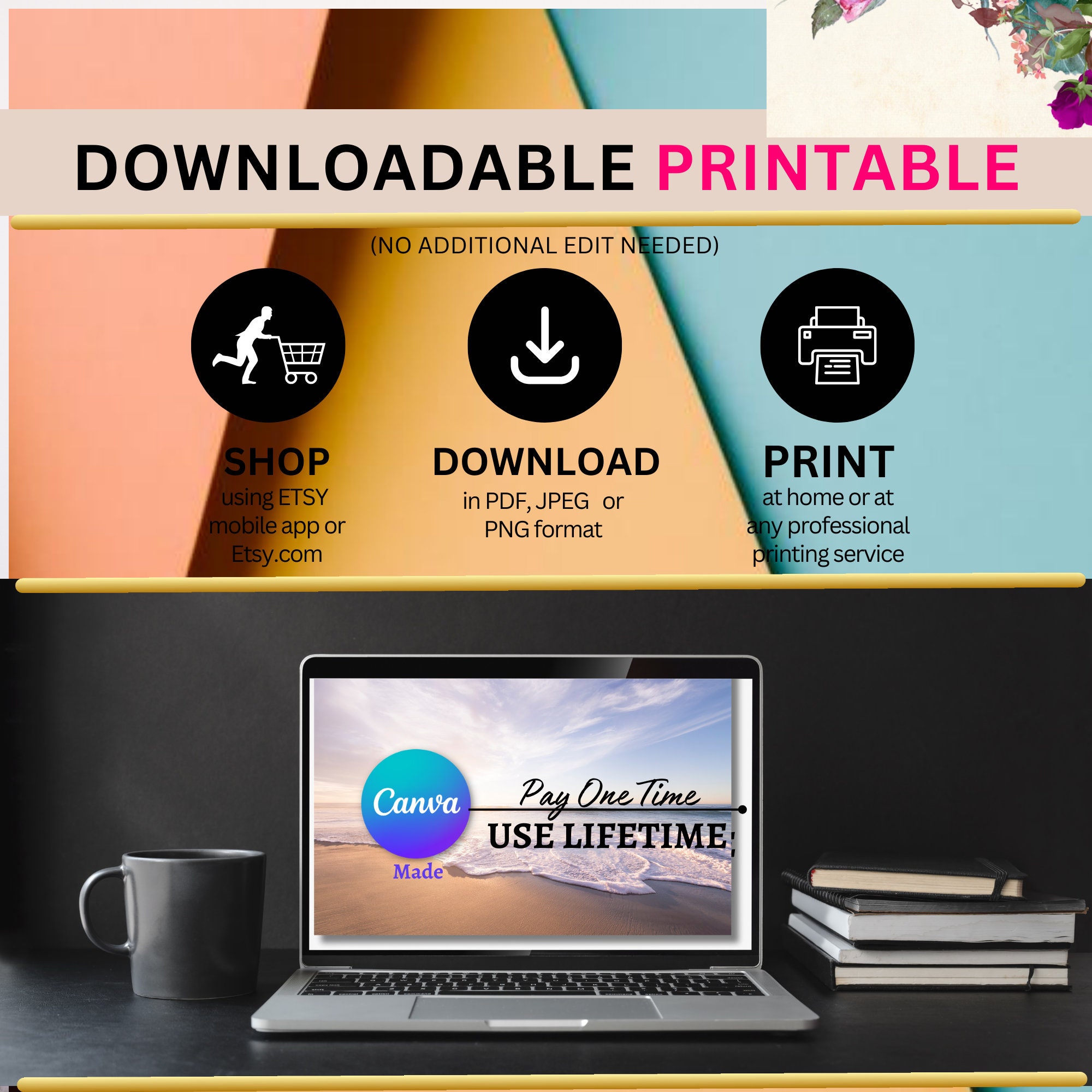 Bullet Journal-style Template, Premade Bullet Journal, Printable Task ...
