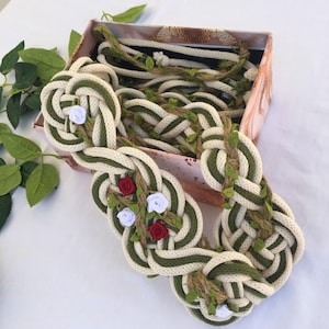 Handfasting Cord | Celtic Knot Wedding Ribbon | Fae Garden Inspired ...