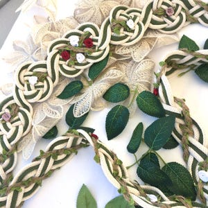 Handfasting Cord | Celtic Knot Wedding Ribbon | Fae Garden Inspired ...