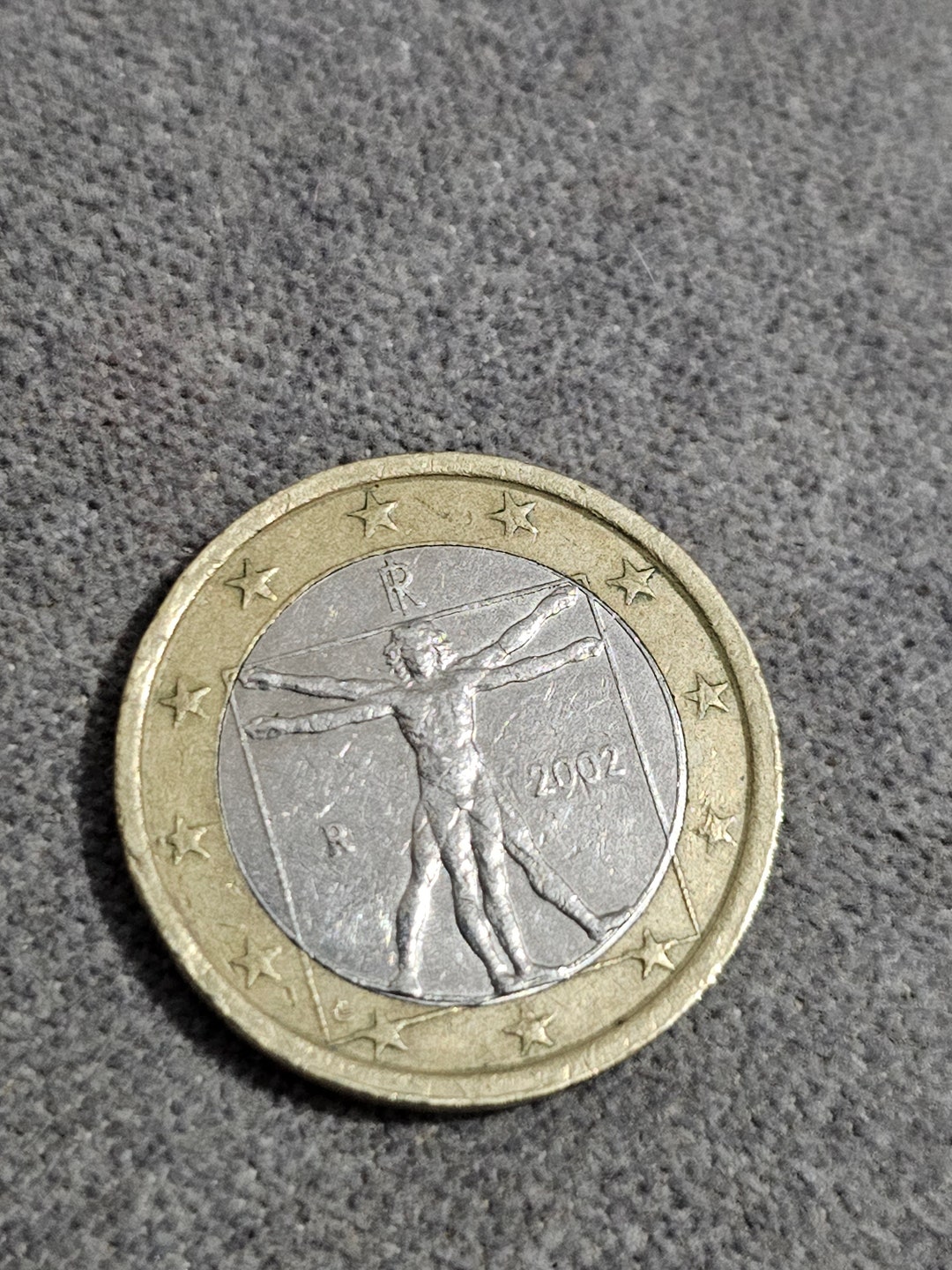 Pièce 1 euro Italie année 2002 - Etsy France