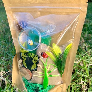 Bug Party Favor Bags Bug Playdough Kit Nature Sensory Kit Bug Sensory Kit - Etsy