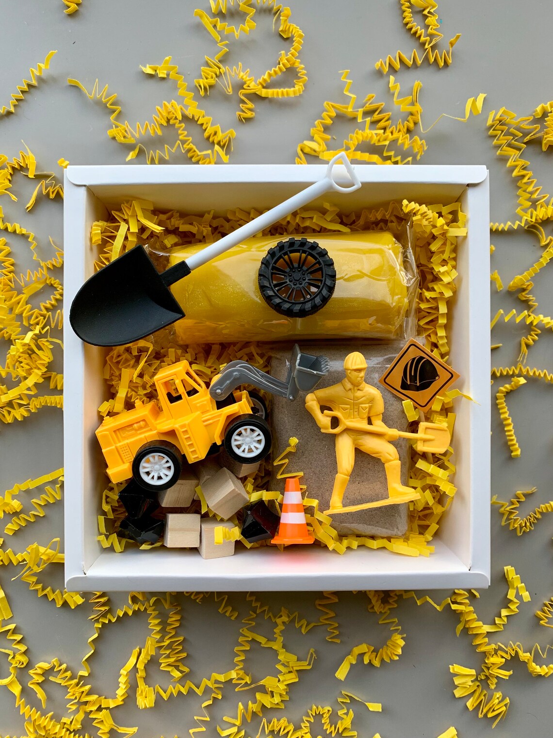 Construction Sensory Kit Construction Birthday Gift Construction Play ...