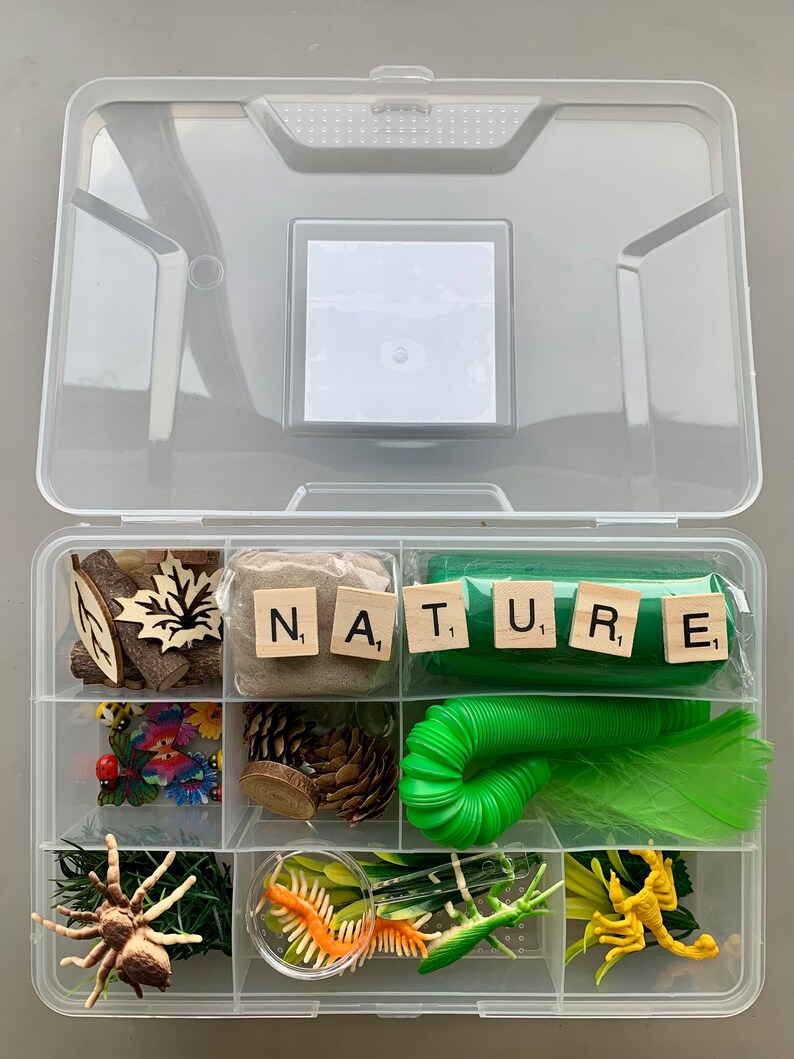 Bug Play Dough Kit Nature Sensory Sand Kit Personalized - Etsy