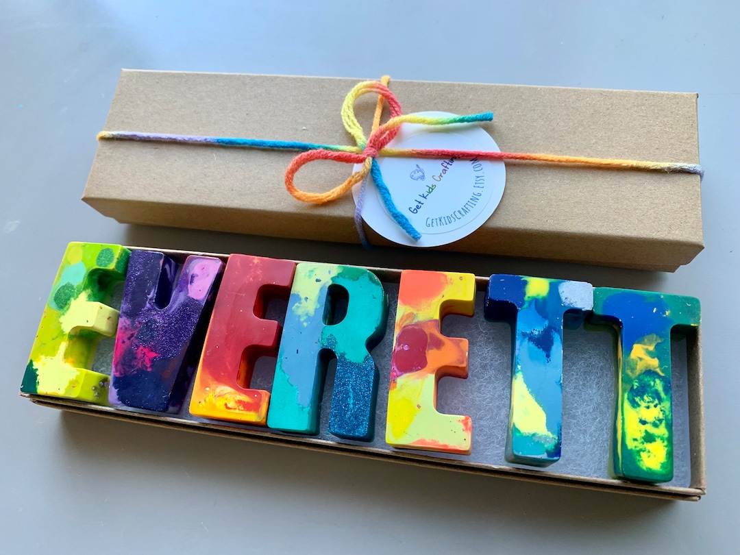 Crayon Names Crayon Party Favors Rainbow Crayons Personalized Crayons ...