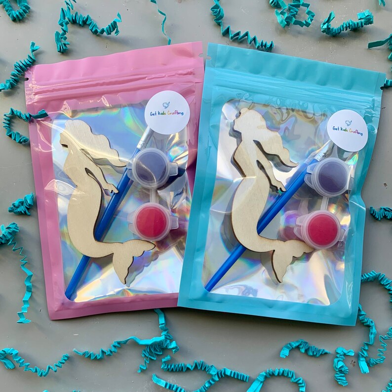 Mermaid Party Favors Under the Sea Party Favors Mermaid Birthday Goodie ...