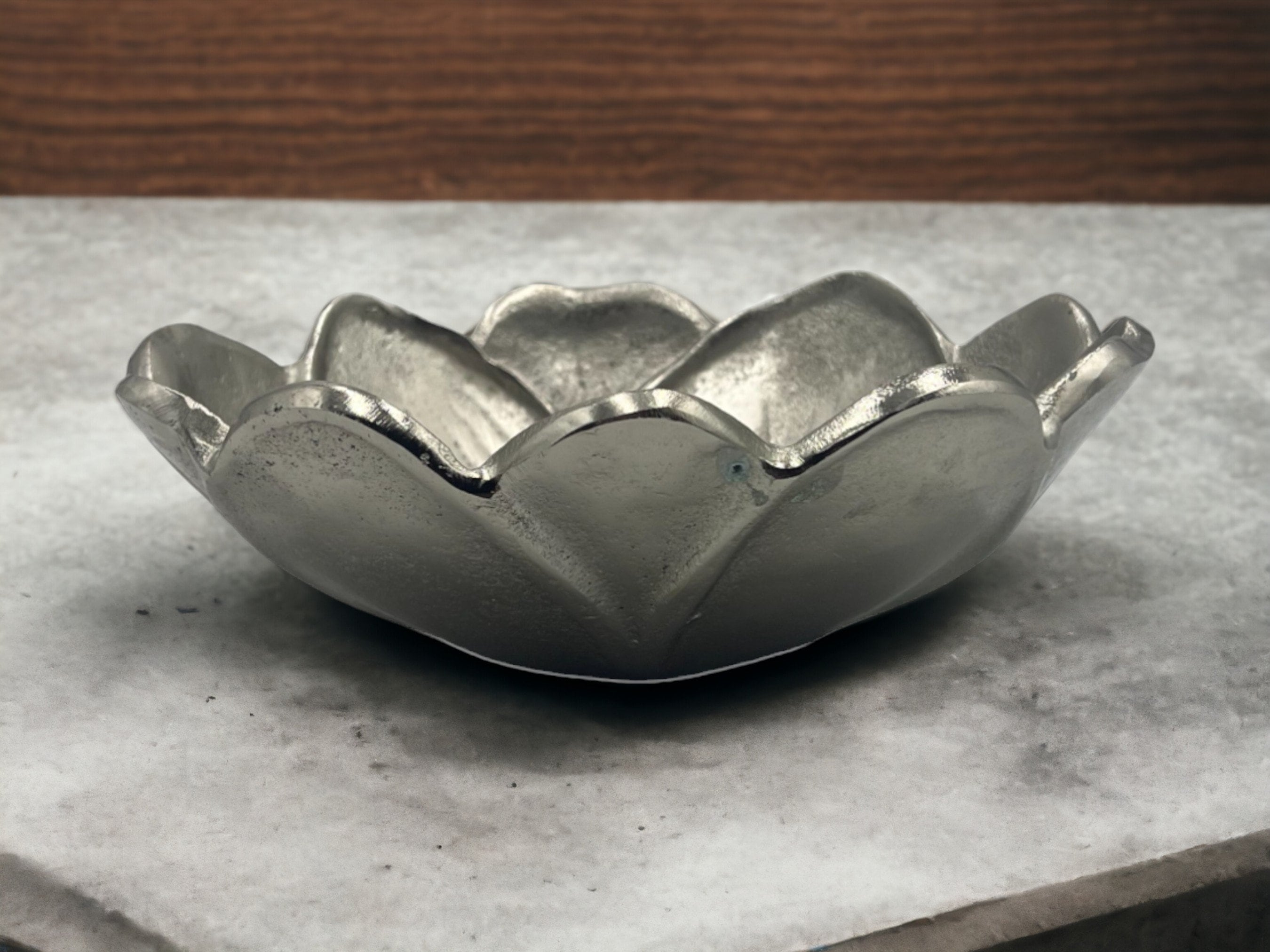 Aluminum Lotus Flower Bowl Modern Home Decor, Gift for Her - Etsy