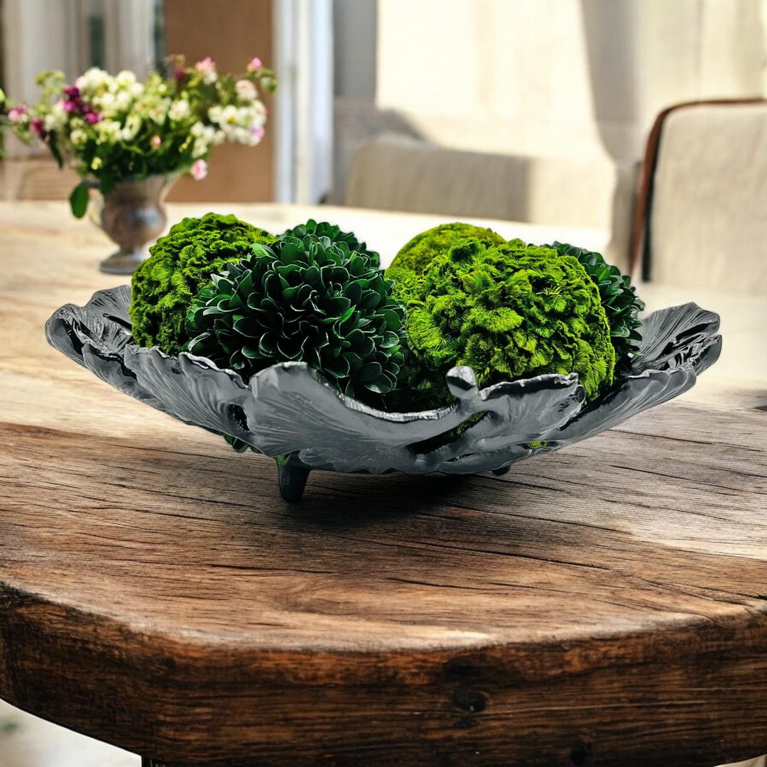 Preserved Topiary Balls Set: 4-inch Vase Filler, Centerpiece Accent - Etsy