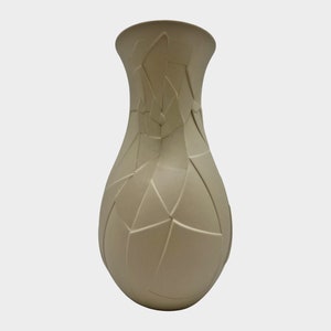 Unique Handmade 12 Inch Porcelain Cylinder Vase for Flower Home Decor ...