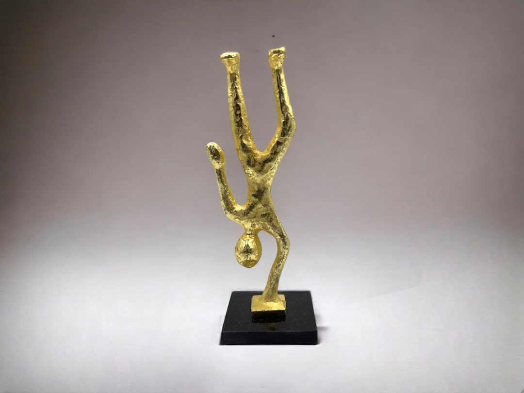 Aluminum Handstand Sculpture: Modern Home Decor Art - Etsy