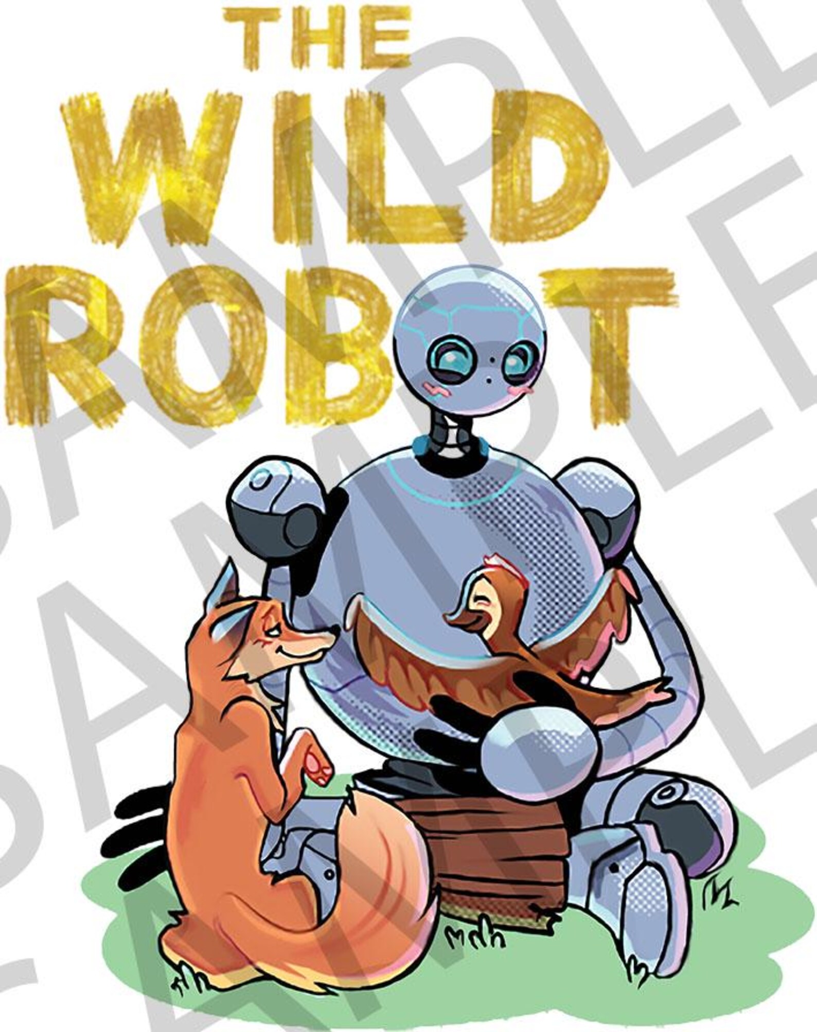 The Wild Robot PNG - Etsy