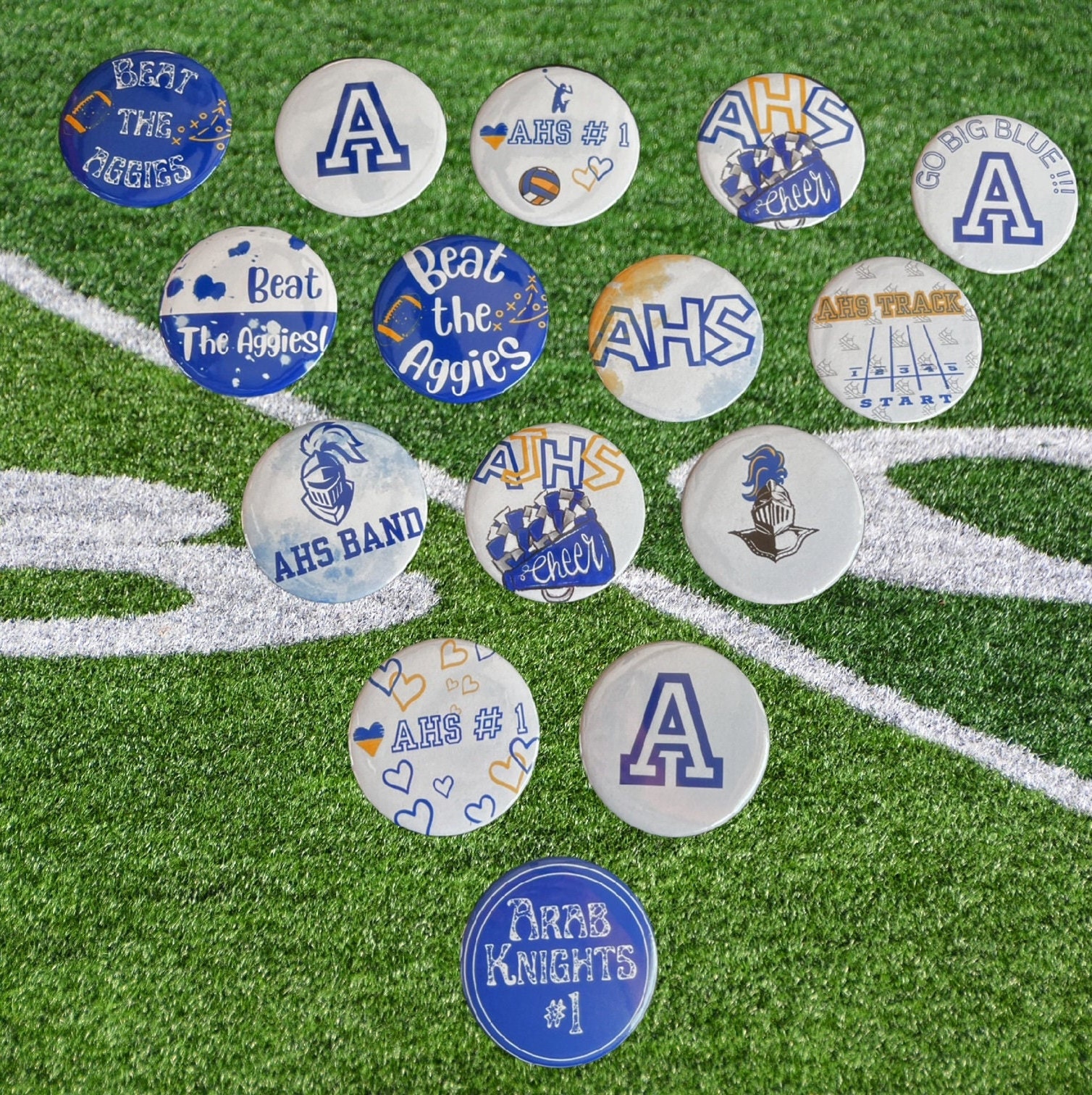 Custom Spirit Buttons, Birthday Buttons, Party Buttons, Name Buttons ...